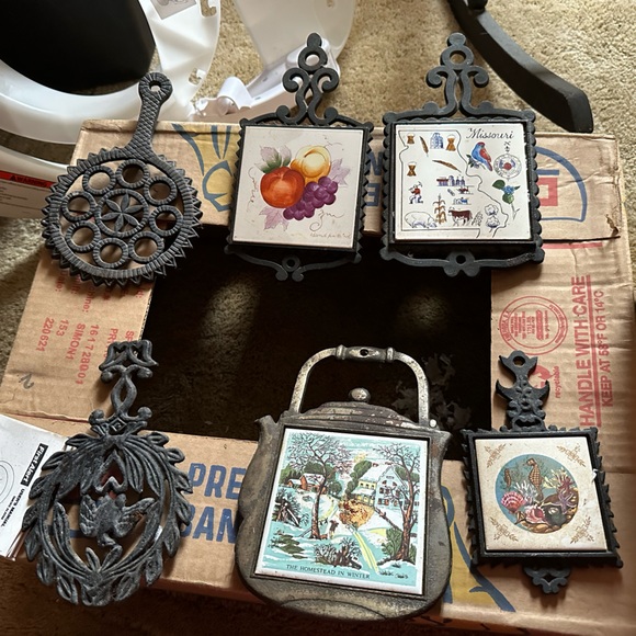 Accents | Cast Iron Wall Decor Set | Poshmark